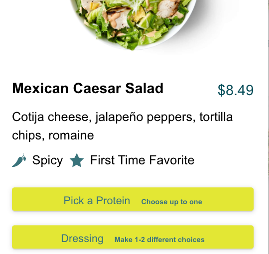 Modifier Group Setting Show In Collapsed State In Menu Bite Kiosk