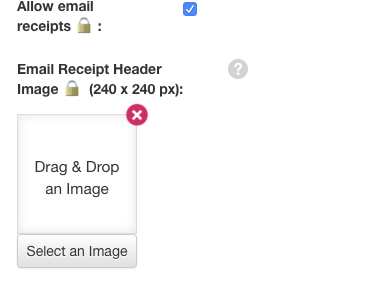 Receipt Configuration – Bite Kiosk