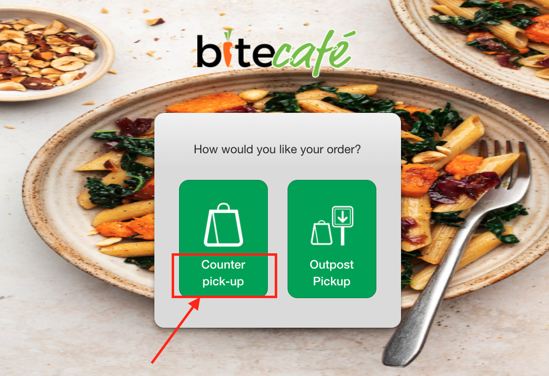 Customizing Dining Option Name – Bite Kiosk