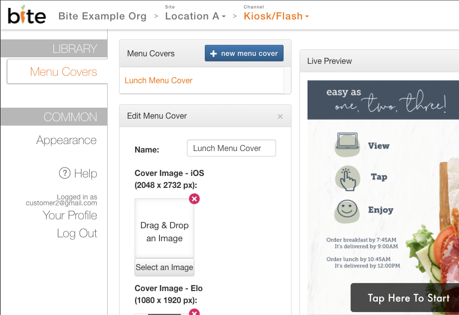 Bite Admin User Roles and Rights – Bite Kiosk