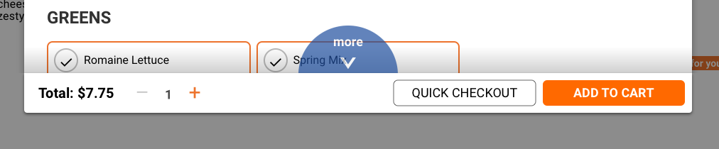 Quick Checkout Button – Bite Kiosk